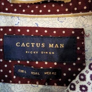 Cactus Man Ricky Singh | Shirts | Cactus Man Ricky Singh Mens White ...